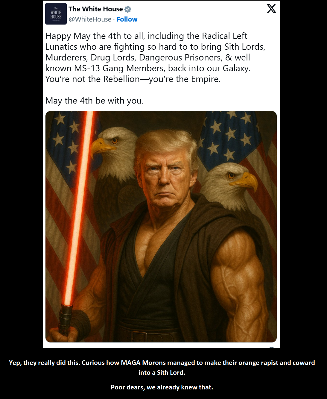 What the Boss Likes – Mark Hamill and Trump – Club Schadenfreude